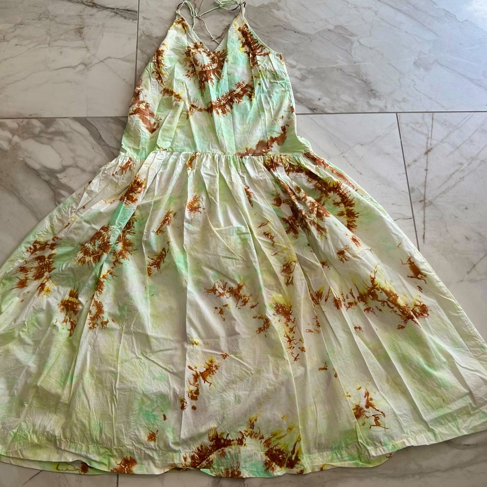 Beautiful Tie Dyed Maxi Dress From Swf Escapism Colle Gem